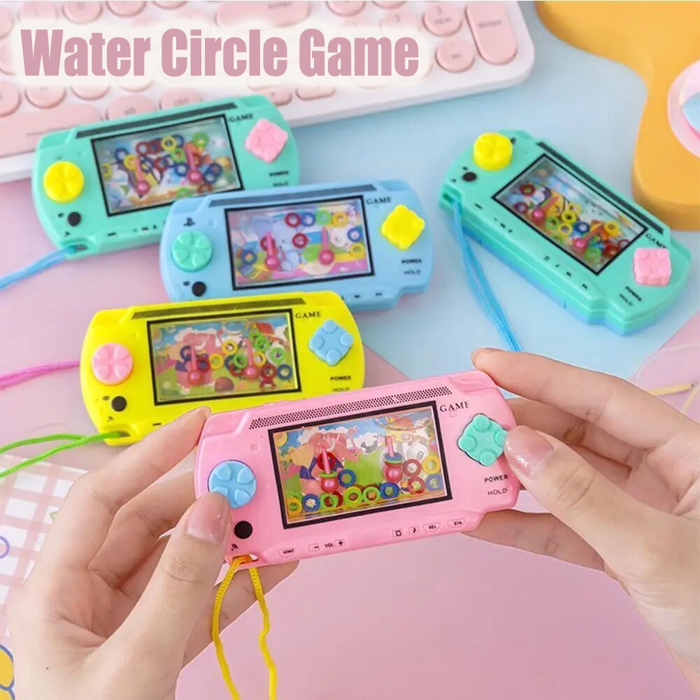 Happily Baby Water Circle Game Machine for Kids Puzzle Game Console ...