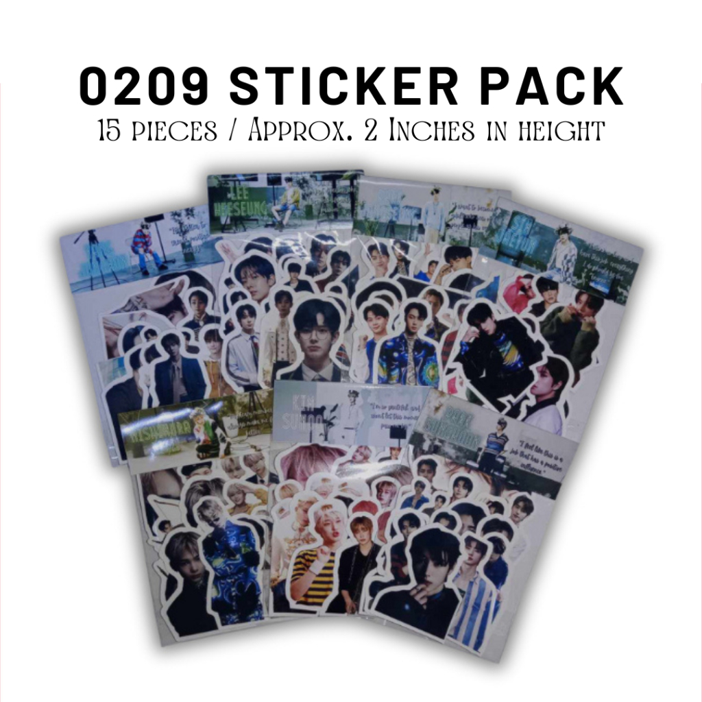 ENHA Romance Untold Sticker Pack - Solo Dicon Kpop Stickers for ...