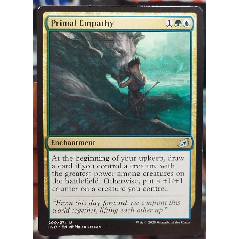 Primal Empathy (Magic the gathering) | Shopee Philippines