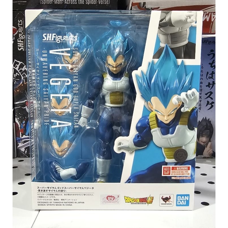 SH Figuarts SSGSS Vegeta Unwavering Pride | Shopee Philippines