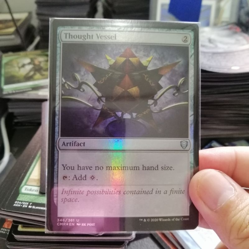 1 FOIL Thought Vessel CMR MTG card magic the gathering | Shopee Philippines 1 FOIL Thought Vessel CMR MTG card magic the gathering | Shopee Philippines