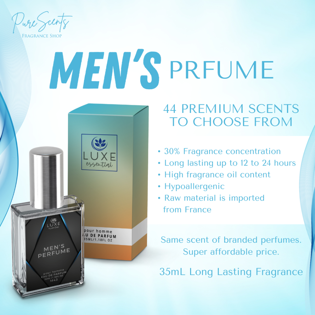 Luxury Perfume for Men Collection Top Seller by Luxe Essential Oil ...