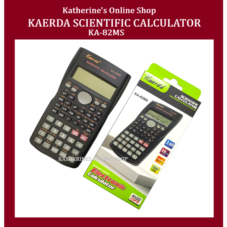 KAERDA KA-82MS Student Calculator 12 Digits Display Scientific Portable ...