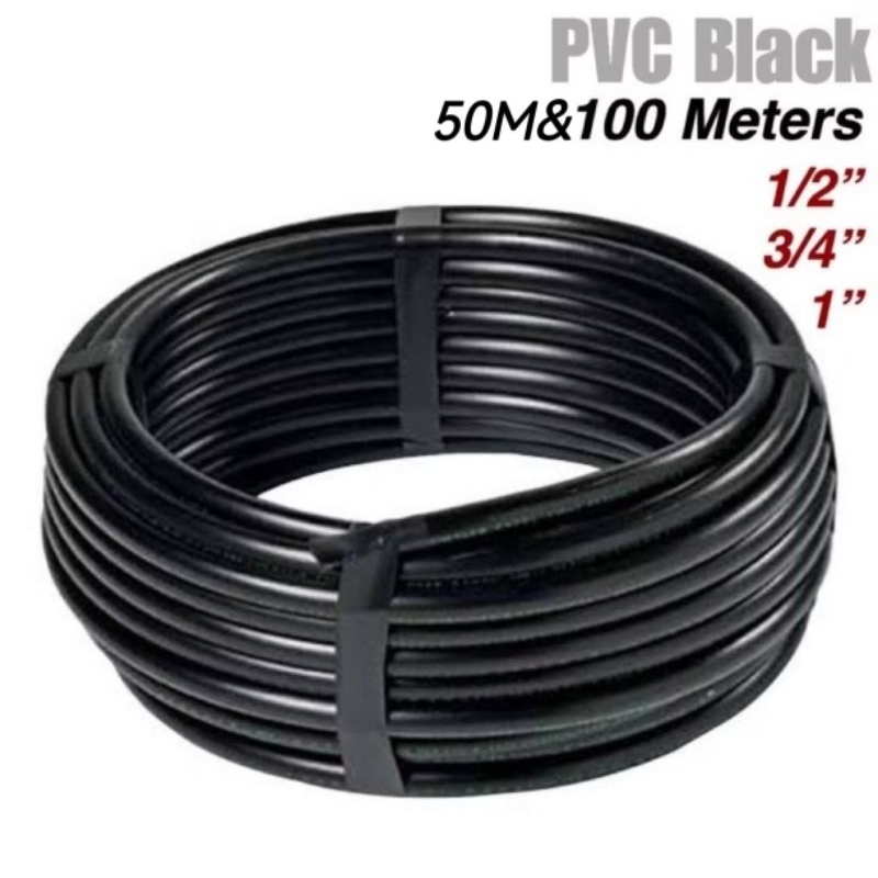 1/2 (20mm) 3/4，1 PVC HDPE HOSE PIPE SDR 11 Black 100 meters water pipe ...