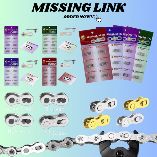 Bicycle Missing Link. Chain Link Connector 6-7-8,9,10 & 11 Speed Bike ...