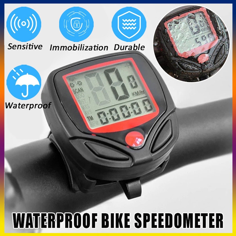 Speedometer Bike Waterproof Speedometer for Bike Durable MTB Road Bike ...