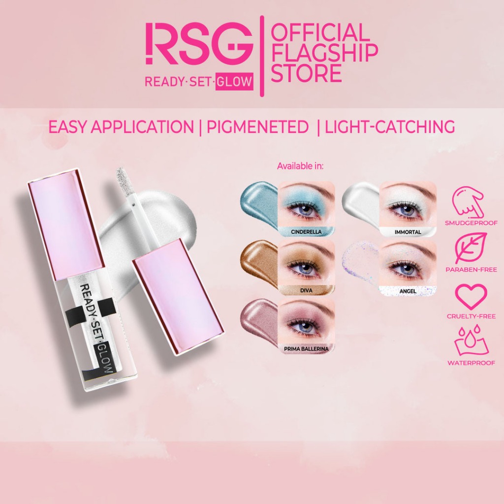 READY SET GLOW RSG Badass Eye Shimmer | Water-proof | Smudge-proof ...