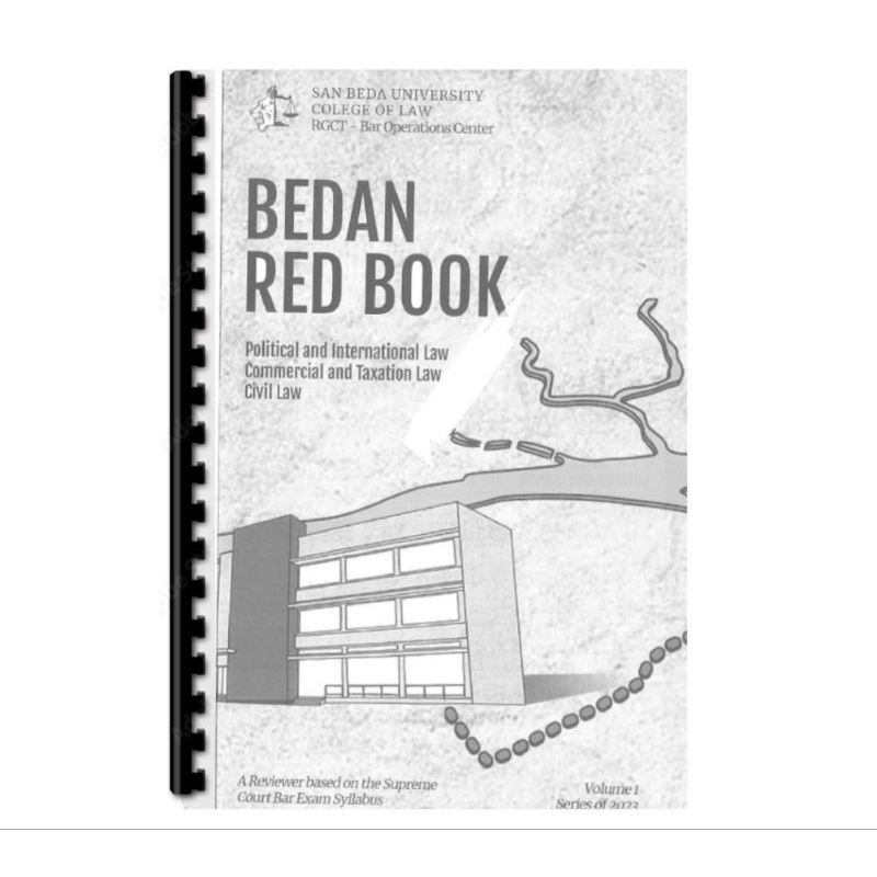 Bedan Red Book Vol. 1 and 2 (ringbind) | Shopee Philippines
