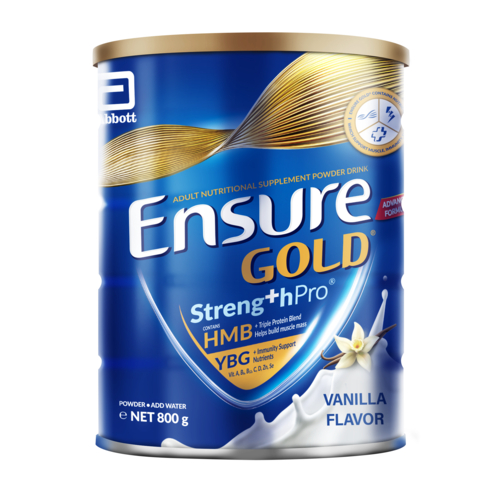 Ensure Gold with Streng+hPro Vanilla 800G For Adult Nutrition | Shopee ...