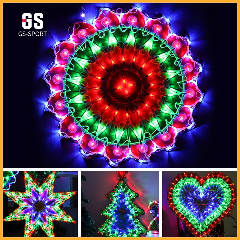 LED Christmas support Christmas lights outdoor decoration Lantern ...