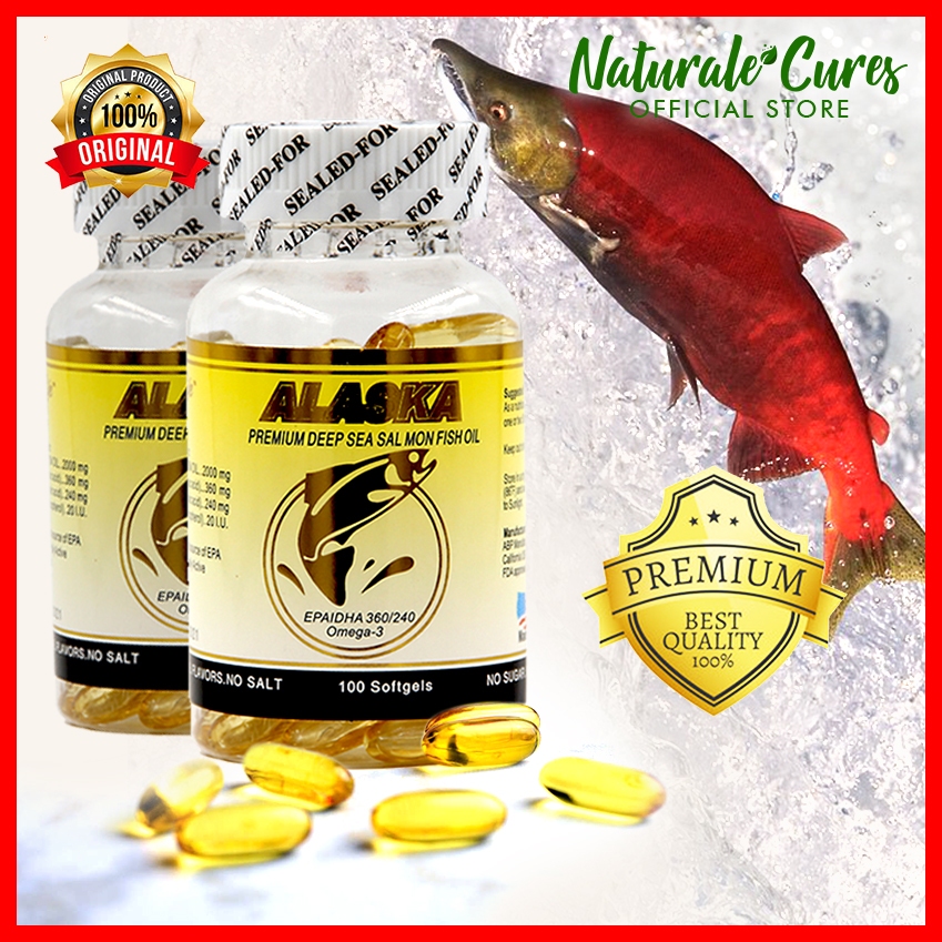 [2028 Expiry USA Import] Fish Oil Omega 3 Premium Deep Sea Salmon ...