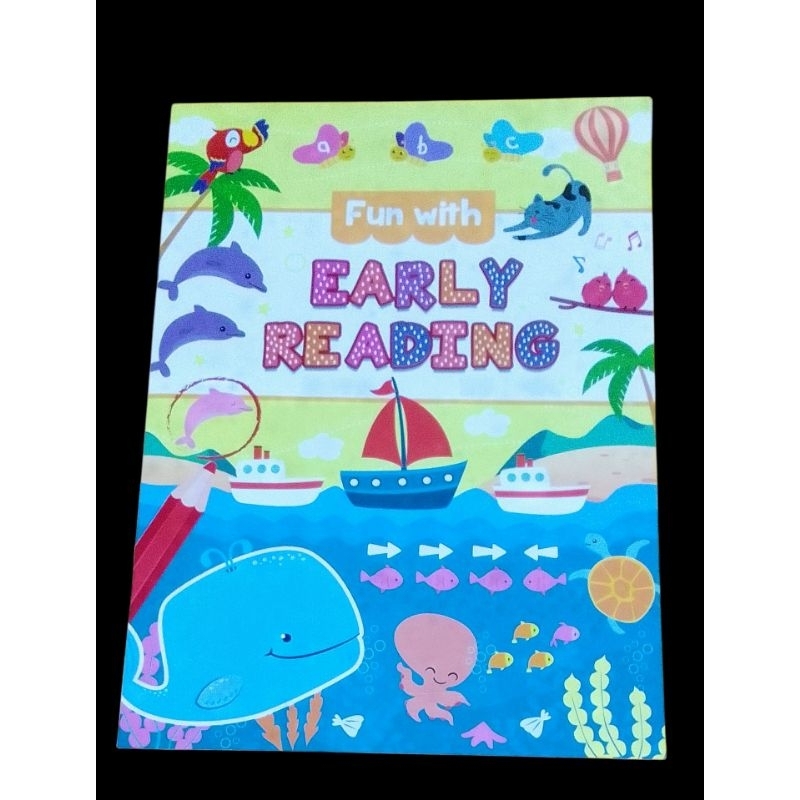 ACTIVITY BOOK for kids - Fun with EARLY READING | Shopee Philippines