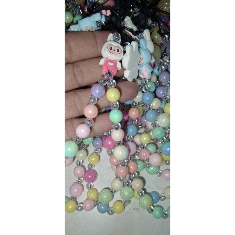 Labubu cellphone, bag or key charm/lanyard | Shopee Philippines