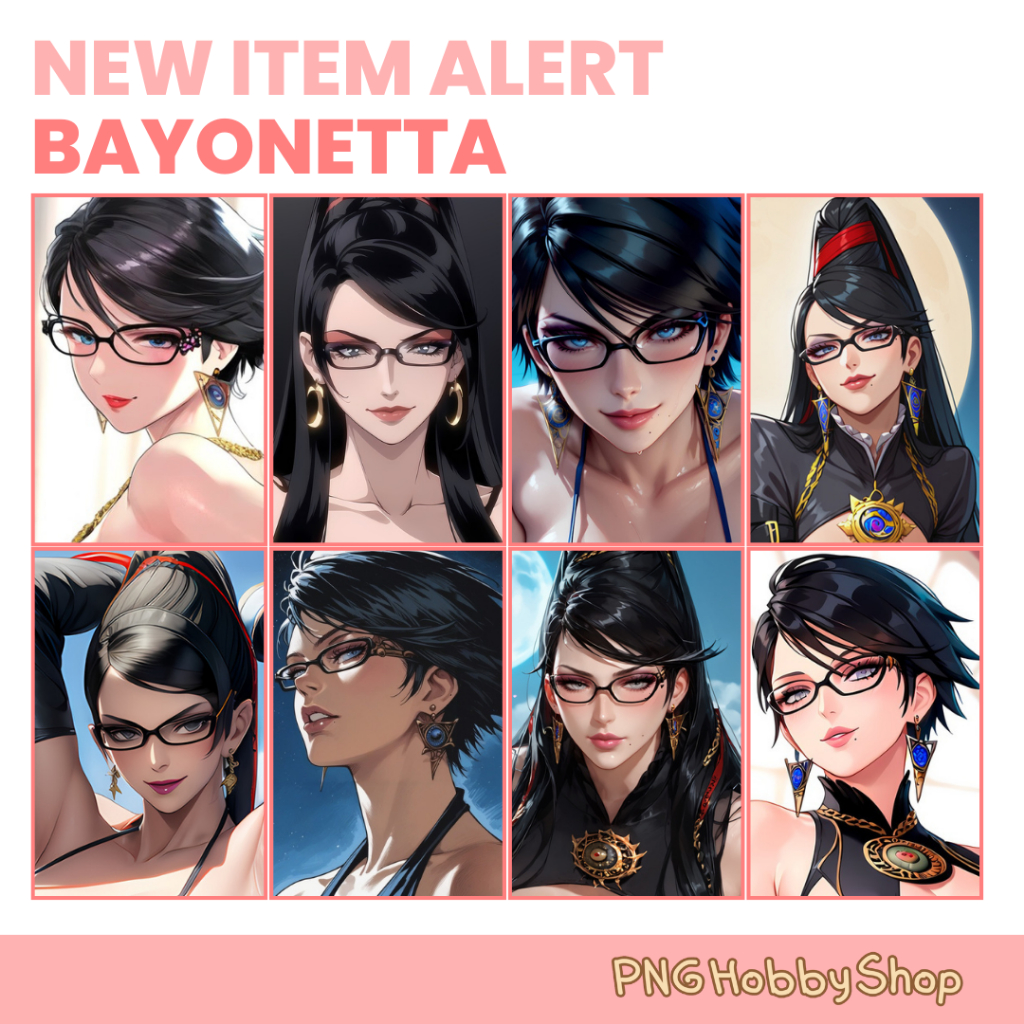 Bayonetta Anime Photocard and Keychain - PNG Hobby Shop | Shopee ...