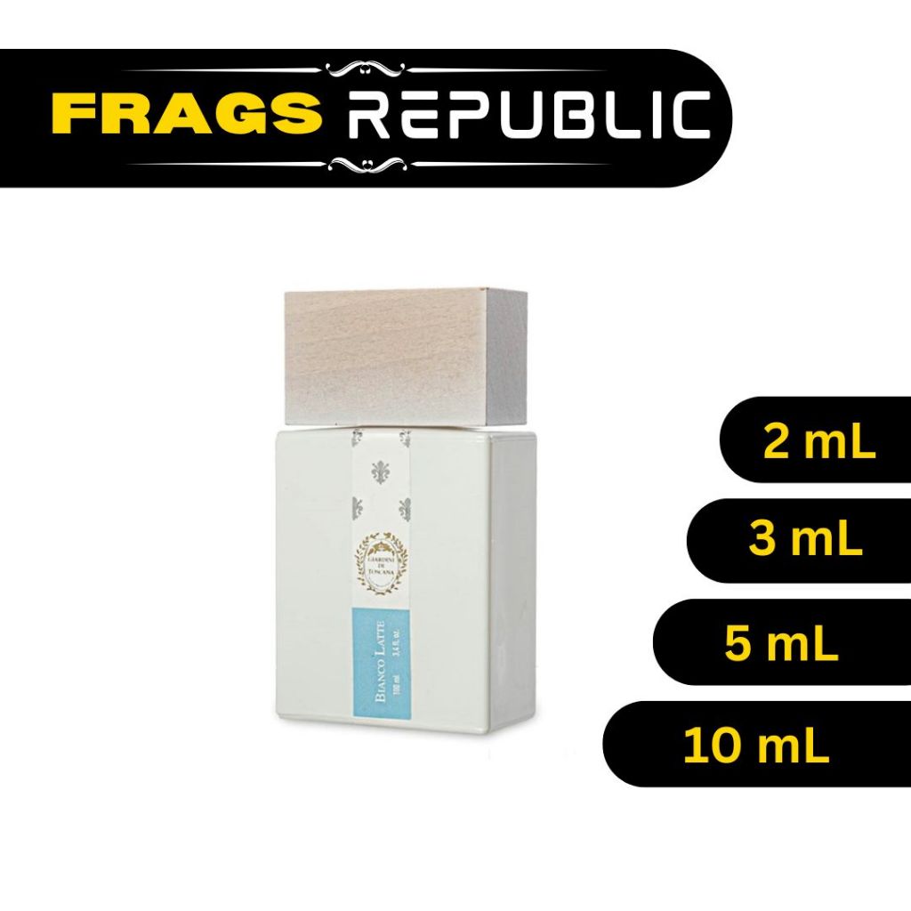 Frags Republic BIANCO LATTE EDP Decant not full bottle | Shopee Philippines