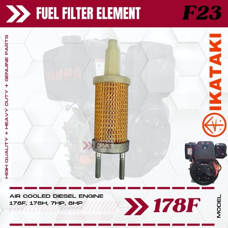 Fuel Filter Element 178F, 178H, 7HP, 8HP Air Cooled Diesel Engine ...