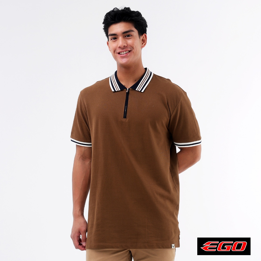 Ego Collar Shirt Pique Knits EMT01-1079 | Shopee Philippines
