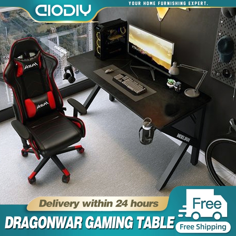 140cm Computer Desk Desktop 120cm Modern Game desk 100cm Home Office Computer Desk PC Gaming ...