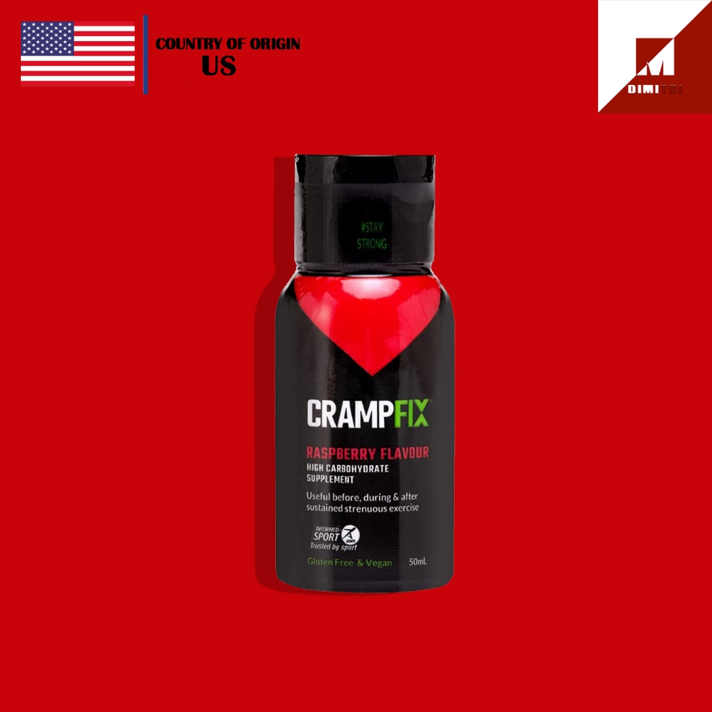 CRAMPFIX Drink Shot Prevents and Relieves Muscle Cramps, Multi Serve ...