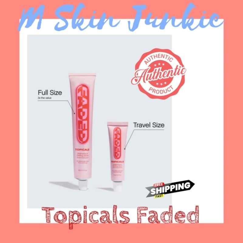 Topicals Faded Serum for dark spot | Shopee Philippines