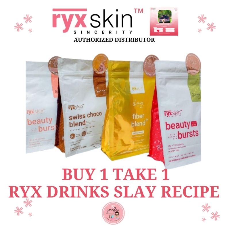 (B1T1) RYX DRINKS SLAY RECIPE (B1T1) | Shopee Philippines