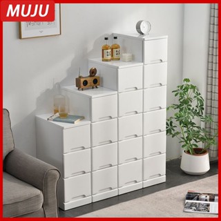 MUJU Narrow Drawer Slim Storage Drawer Cabinet Waterproof Gap Organizer ...