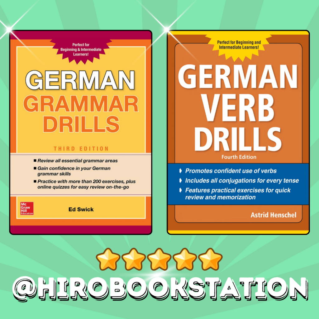 German Drills Series - Grammar and Verb - German Language Textbook - A4 ...