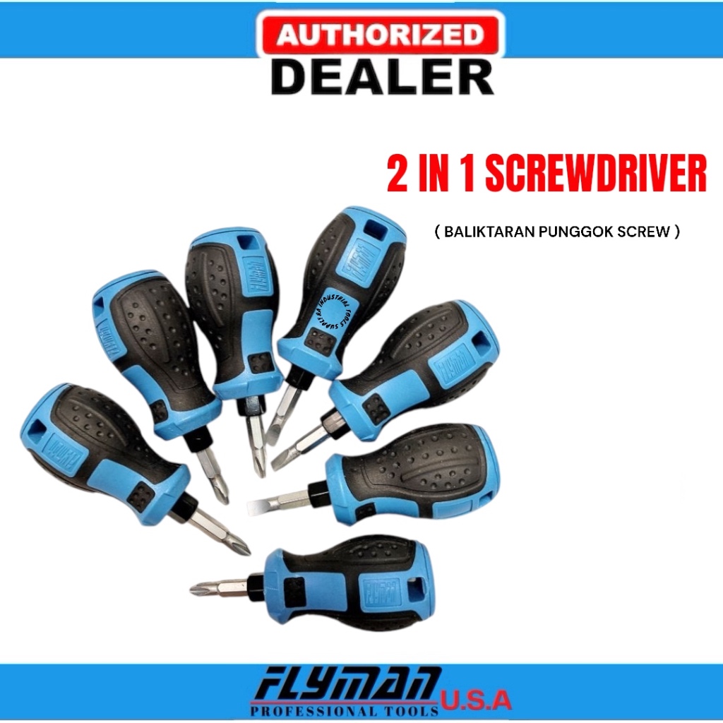 Flyman Tools Usa Screwdrivers 4 Inches interchangable | Shopee Philippines