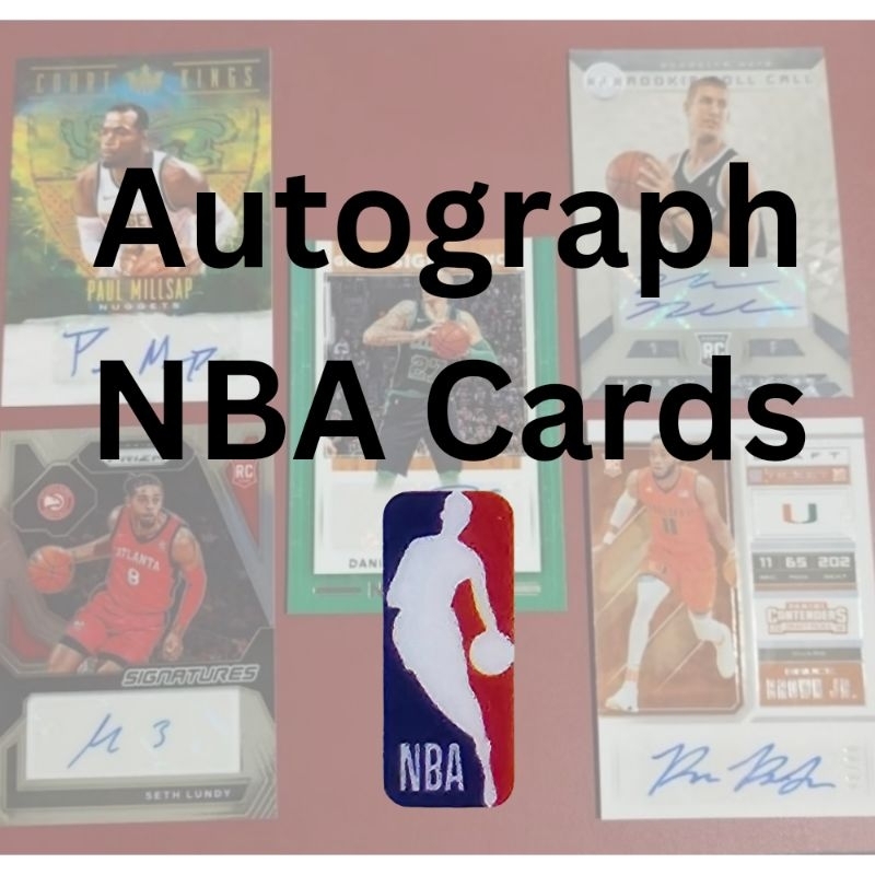 Autograph Facsi NBA Cards (Choose Your Player!) | Shopee Philippines