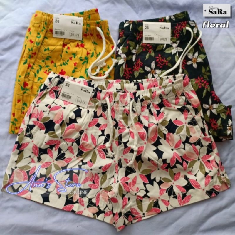 Original Princess Sara shorts floral design for Ladies random design ...