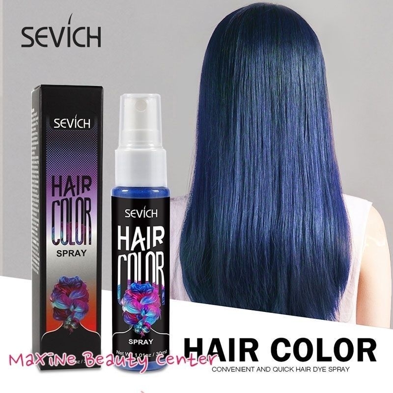 SEVICH WASHABLE temporary hair colors, 100mL best for bleached hair ...