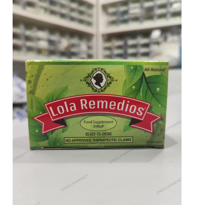 LOLA REMEDIOS (FOOD SUPPLEMENT) SYRUP 12 SACHET PER BOX HMP | Shopee ...