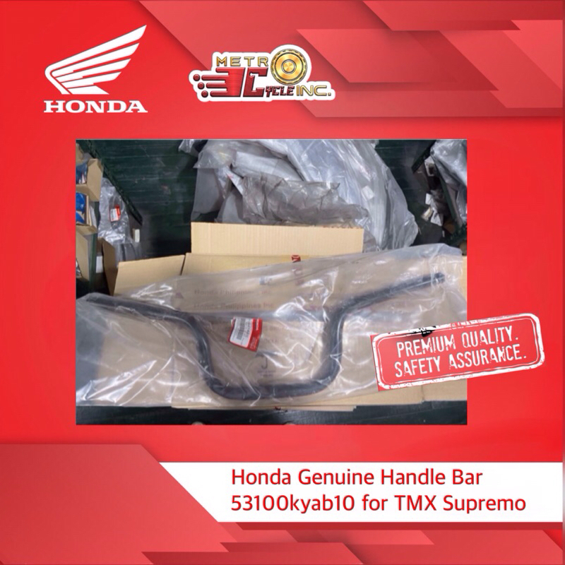 Honda Genuine Handle Bar 53100kyab10 for TMX Supremo | Shopee Philippines