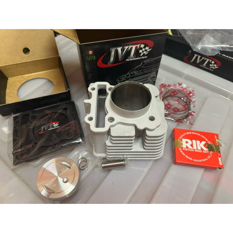 JVT 59mm Chromebore Cylinder Block Kit - Mio i 125 / M3 / Mio Soul i ...