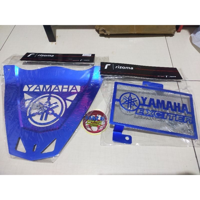 Rizoma Engine Cover with Radiator Cover for Sniper 150 | Shopee Philippines