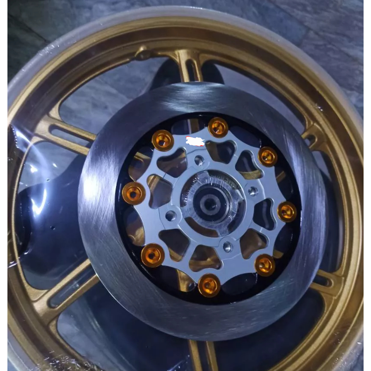 FLOATING FRONT DISC BRAKE ROTOR ALLOY 220MM 4HOLES FOR MIO SPORTY ...