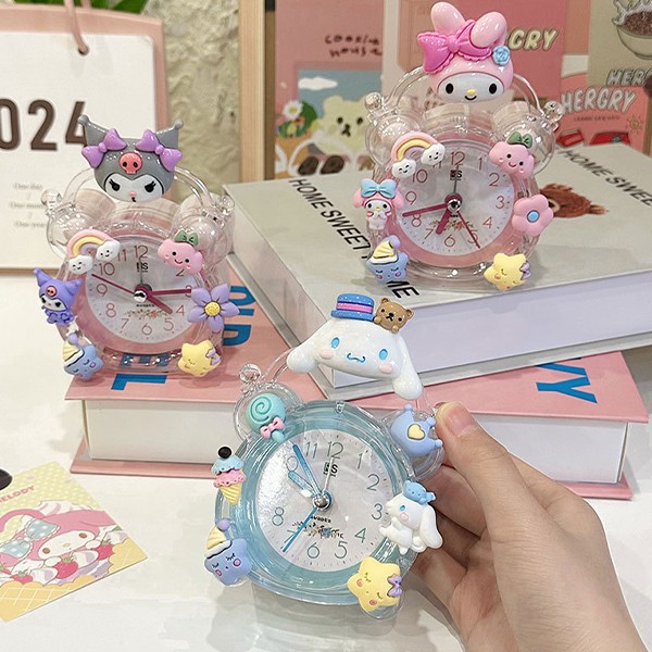 preferred Sanrio Bedroom Kuromi Cinamonroll My Melody Alarm Clock ...