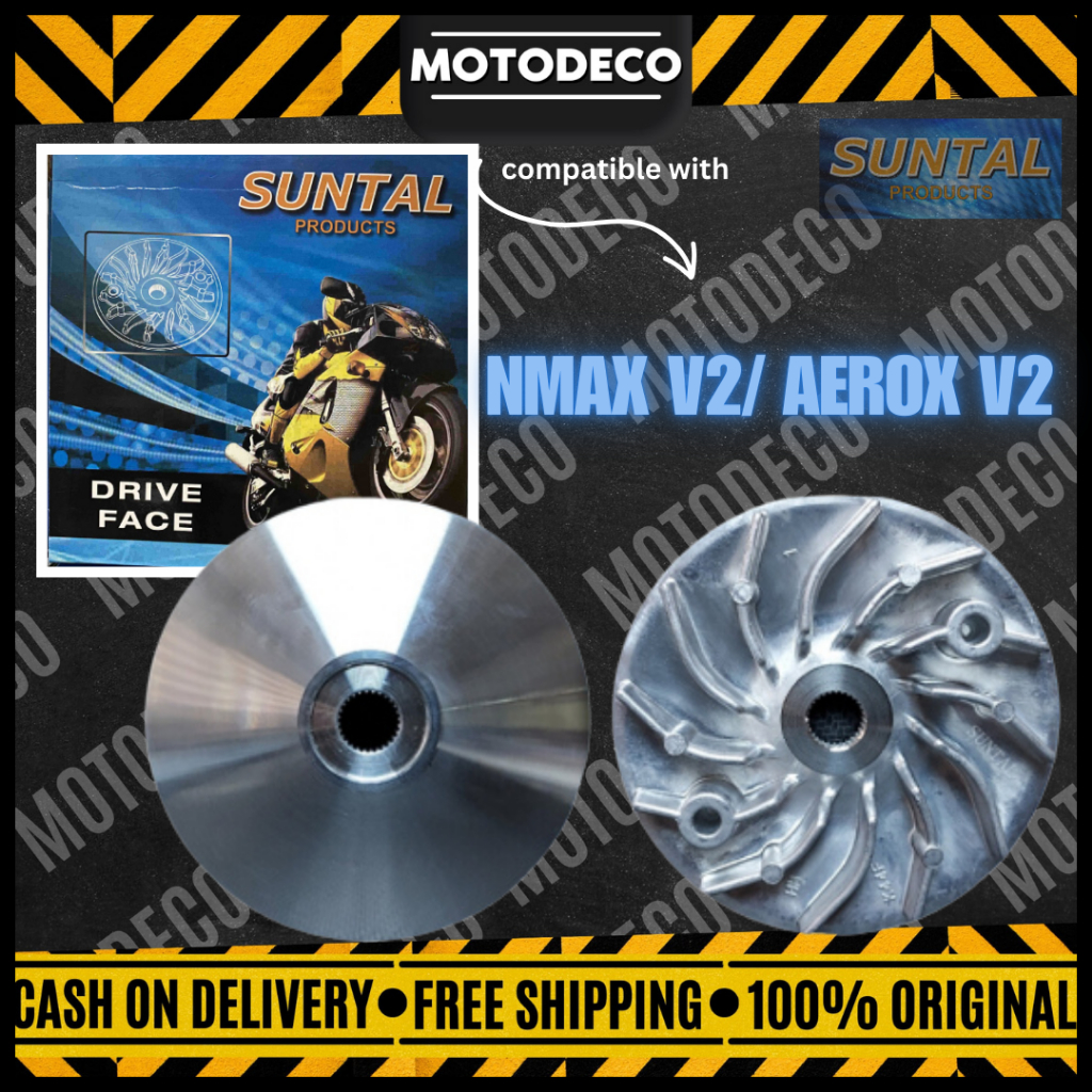 SUNTAL DRIVE FACE FOR NMAX V2/ AEROX V2 | Shopee Philippines