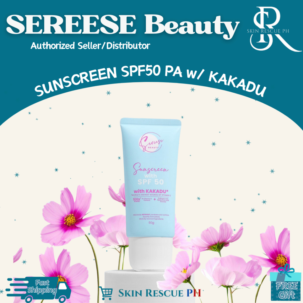 Sereese Beauty Sunscreen SPF 50 with Kakadu , Vitamin C content ...