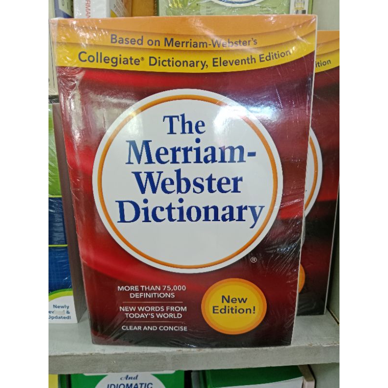 THE MERRIAM - WEBSTER'S DICTIONARY ( BRAND NEW ) | Shopee Philippines