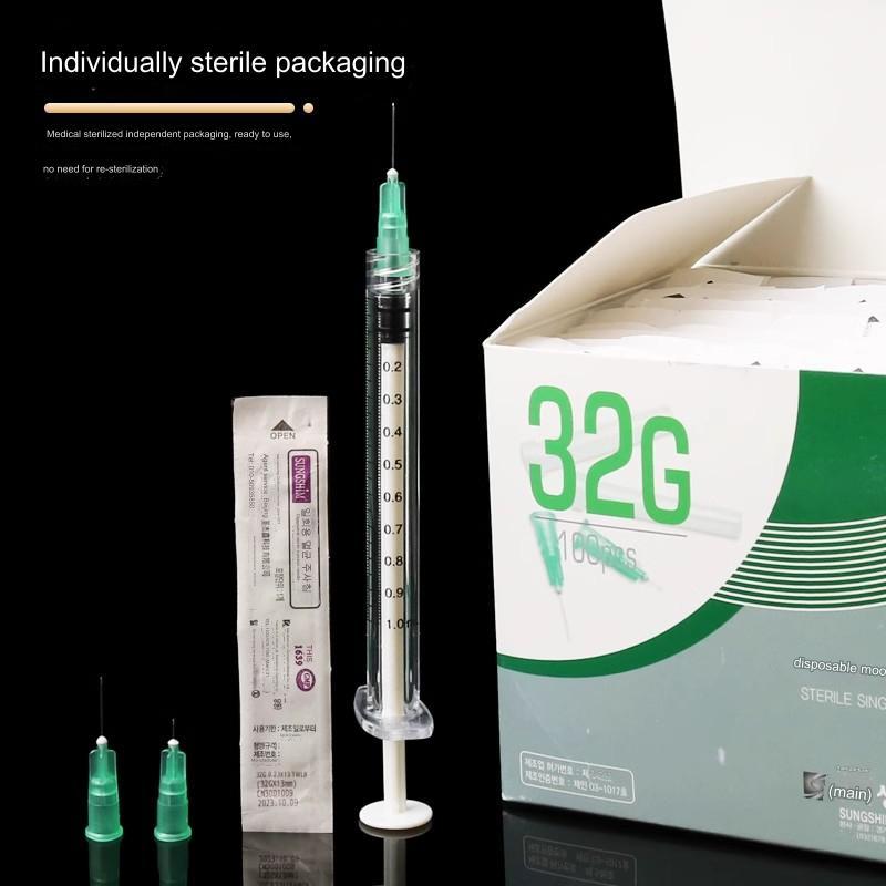 South Korea's disposable sterile cosmetic needle water light 32g ...