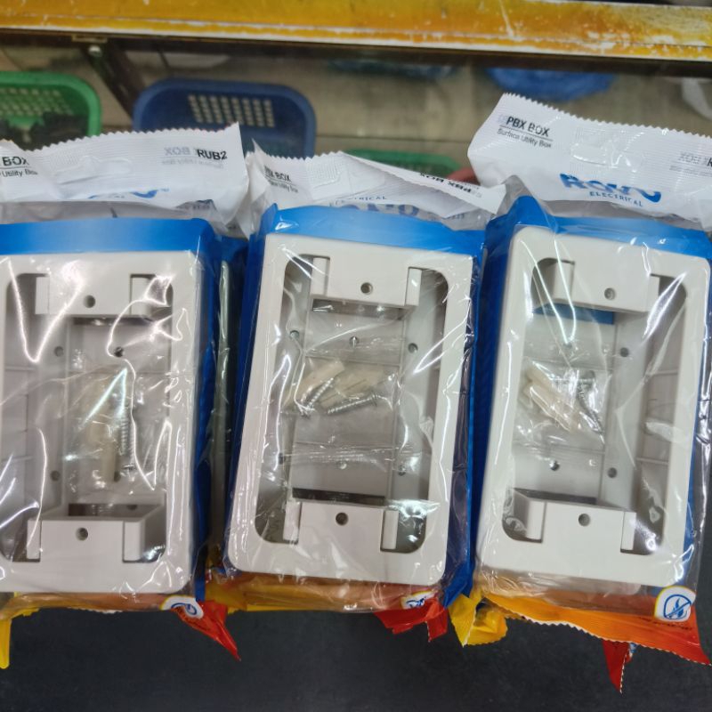 12 pcs. Royu Surface Type PVC Utility Box (Amco Box) RUB2 | Shopee ...
