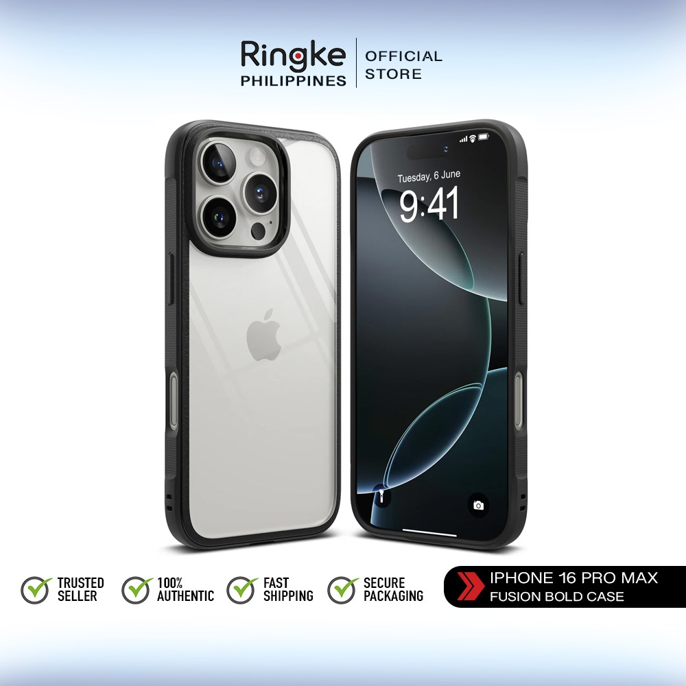 Ringke Fusion Bold Case for Apple iPhone 16 Pro Max | Shopee Philippines