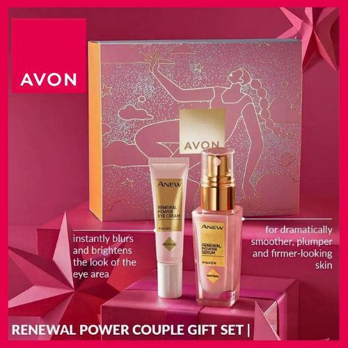 Avon Anew Renewal Serum & Eye Cream Set with Protinol Technology ...