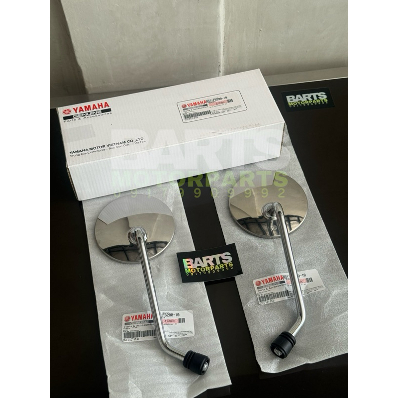 Original Yamaha Classic / Chrome Sidemirror for Fazzio, Fino, Basta ...