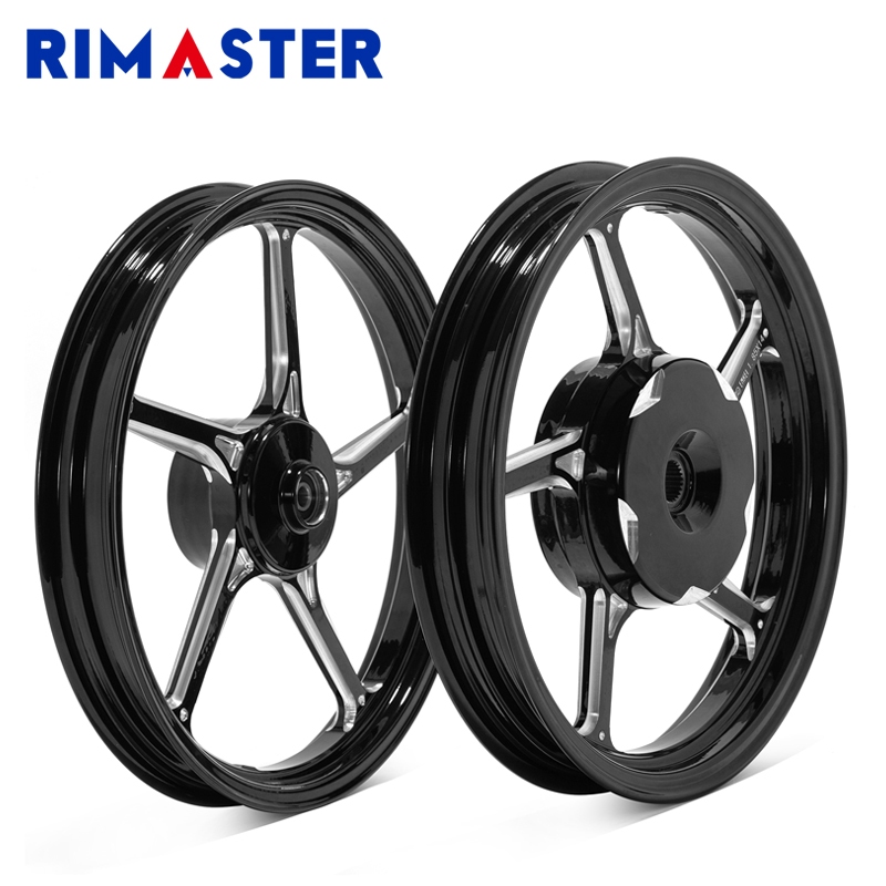 Enkei 511 CNC Mags Click 125i Front Disc 1.6*14 Rear Durm 1.85*14 5 ...