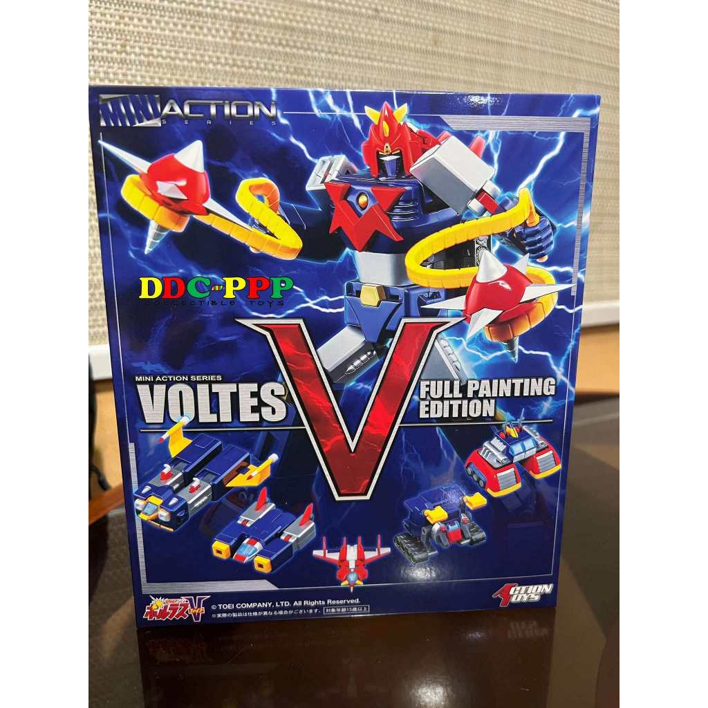 Mini Action Voltes V Full Painting Edition ACGHK 2024 Exclusive - MINI ...