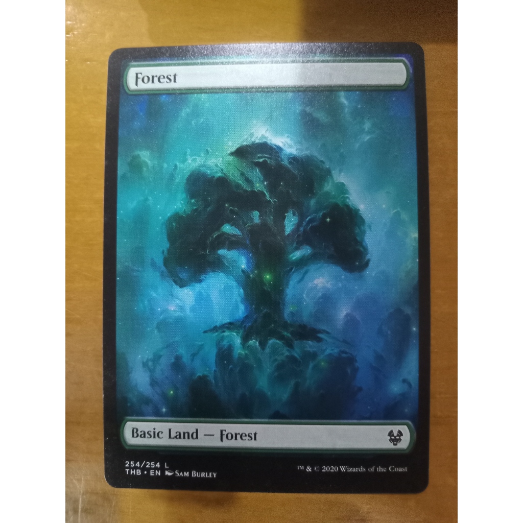 MTG Forest (254) Full Art Land Theros Beyond Death THB Magic: the ...