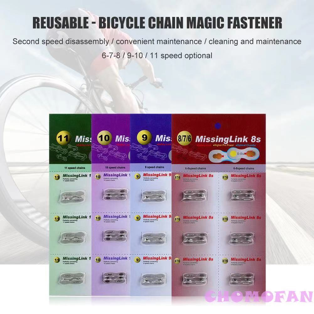 Missing Link for Bike Chain Link Connector 6-7-8,9,10 & 11 Speed Bike ...