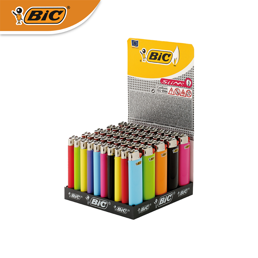 BIC Lighter J3 Slim Tray of 50 | Shopee Philippines